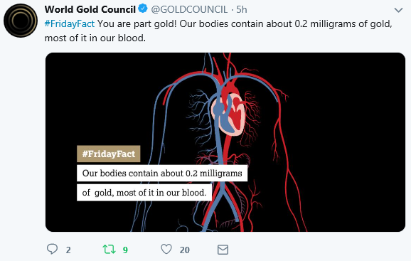 Gold in the body | Smaulgld